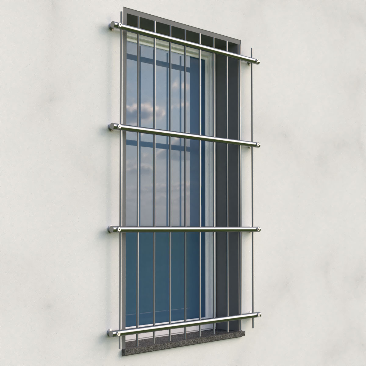 Fenstergitter Einbruchschutz Modern